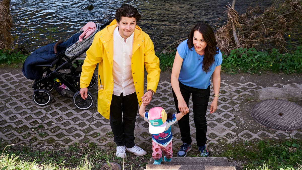 Patrick «Karpi» Karpiczenko und Natascha Beller über Kindererziehung | Schweizer Illustrierte