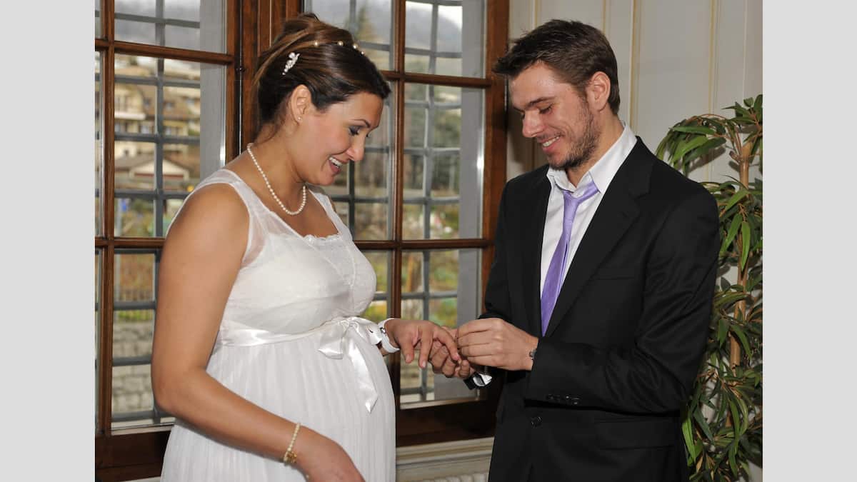 Tennisstar Stanislas Wawrinka heiratet Ilham Vuilloud, Dezember ...