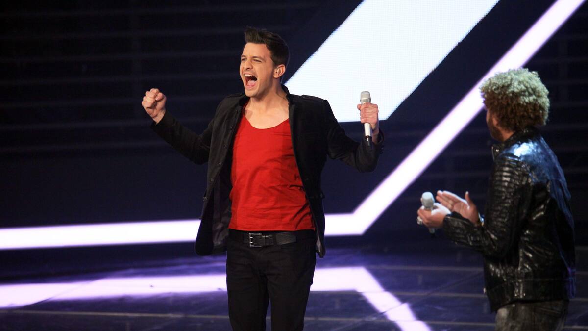 Finalshow Deutschland X Factor 2011: Finalisten David Pfeffer Nica Joe ...