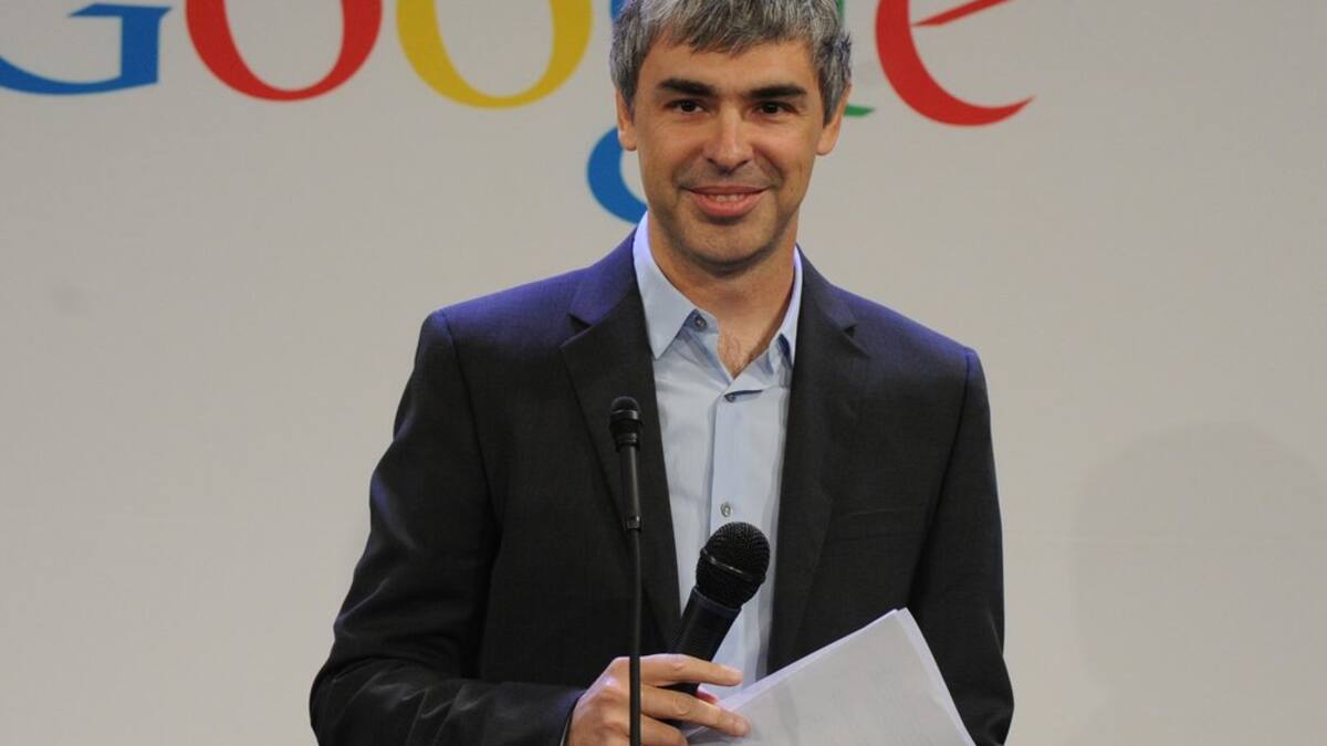 Larry Page: Der Google-Mitgründer und Multimilliardär wird 50 ...