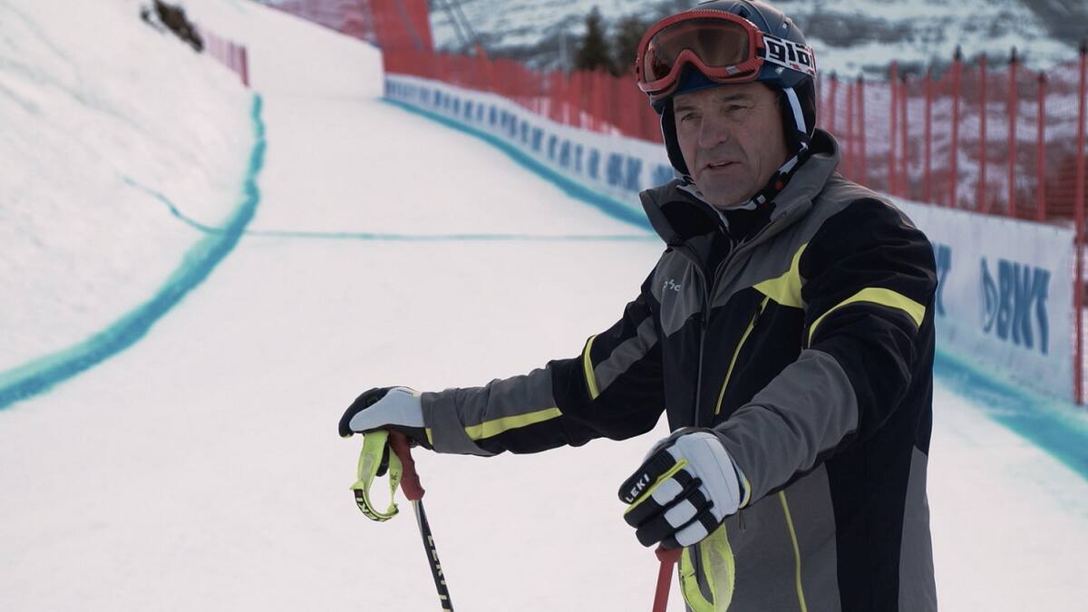 Lauberhorn-Pechvogel Urs Räber erklärt seine Heimstrecke | Schweizer ...